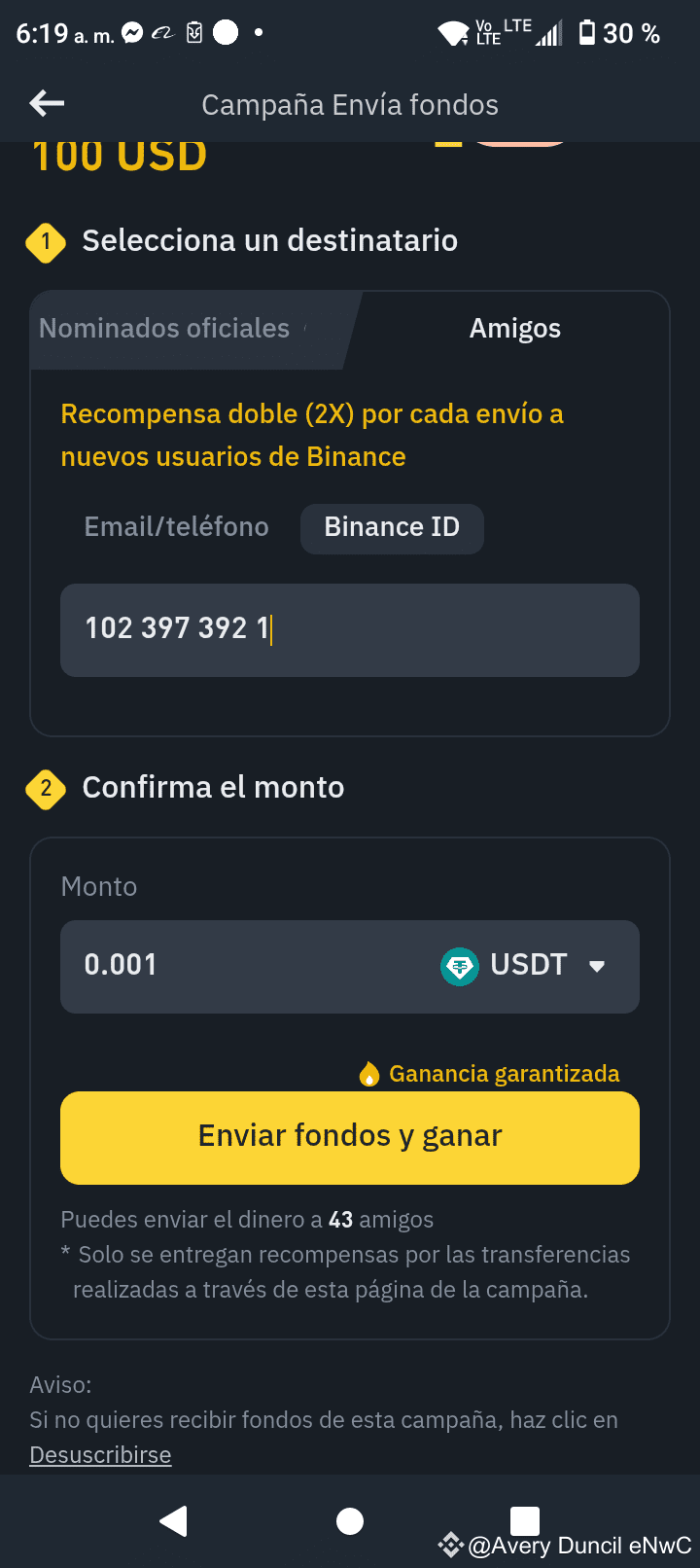 I still have 45 spots | Avery Duncil eNwC on Binance Square