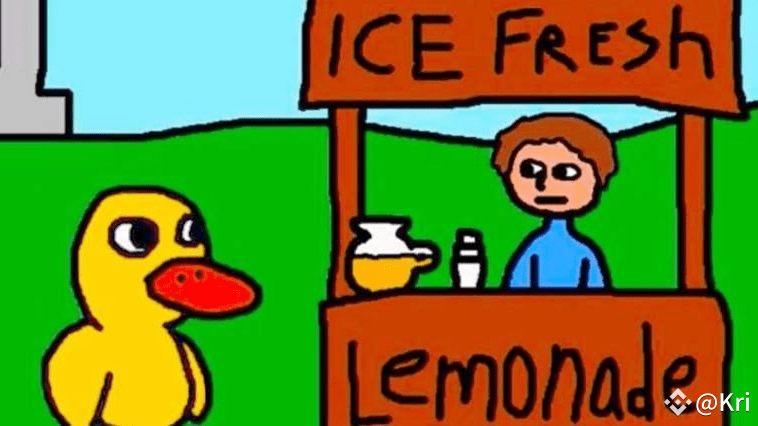 Lemonade Stand Duck: A Splash of Fun in the Crypto World | Kri on ...