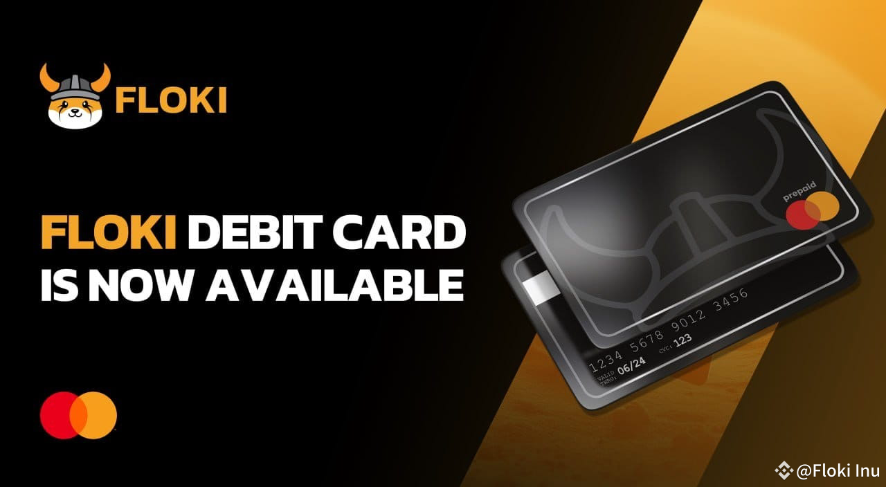 FLOKI DEBIT CARD IS NOW AVAILABLE The Floki Debit Card is o | Floki Inu ...