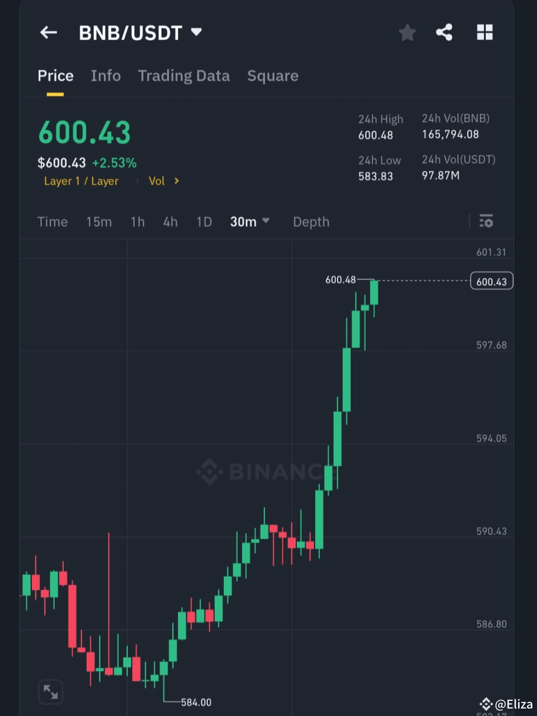 Another Spot-On $BNB Analysis – Clean, Precise, and Profitab | Eliza on ...