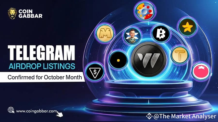 🔥Telegram Airdrop Listing Dates in October Confirm: Blum, Tapswap ...