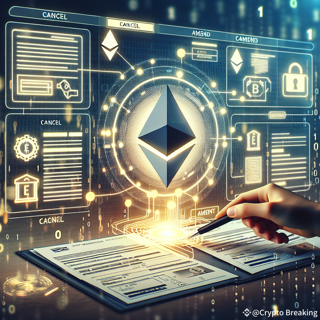 How to Cancel or Amend a Pending Ethereum Transaction | Crypto Breaking on Binance Square