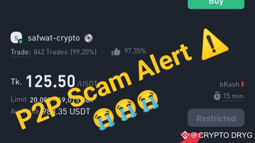 ⚠️ URGENT WARNING ABOUT BINANCE P2P SCAM – READ BEFORE TRADING! 💸 ...