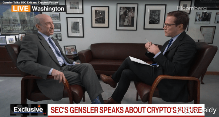 The outgoing SEC chair, Gensler, defends his stance on crypt | Ismeidy on Binance Square