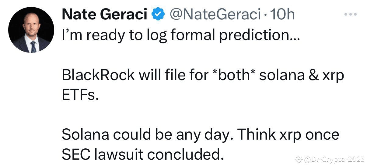 🚨 ETFSTORE President Nate Geraci believes that BlackRock wi | Dr-Crypto ...