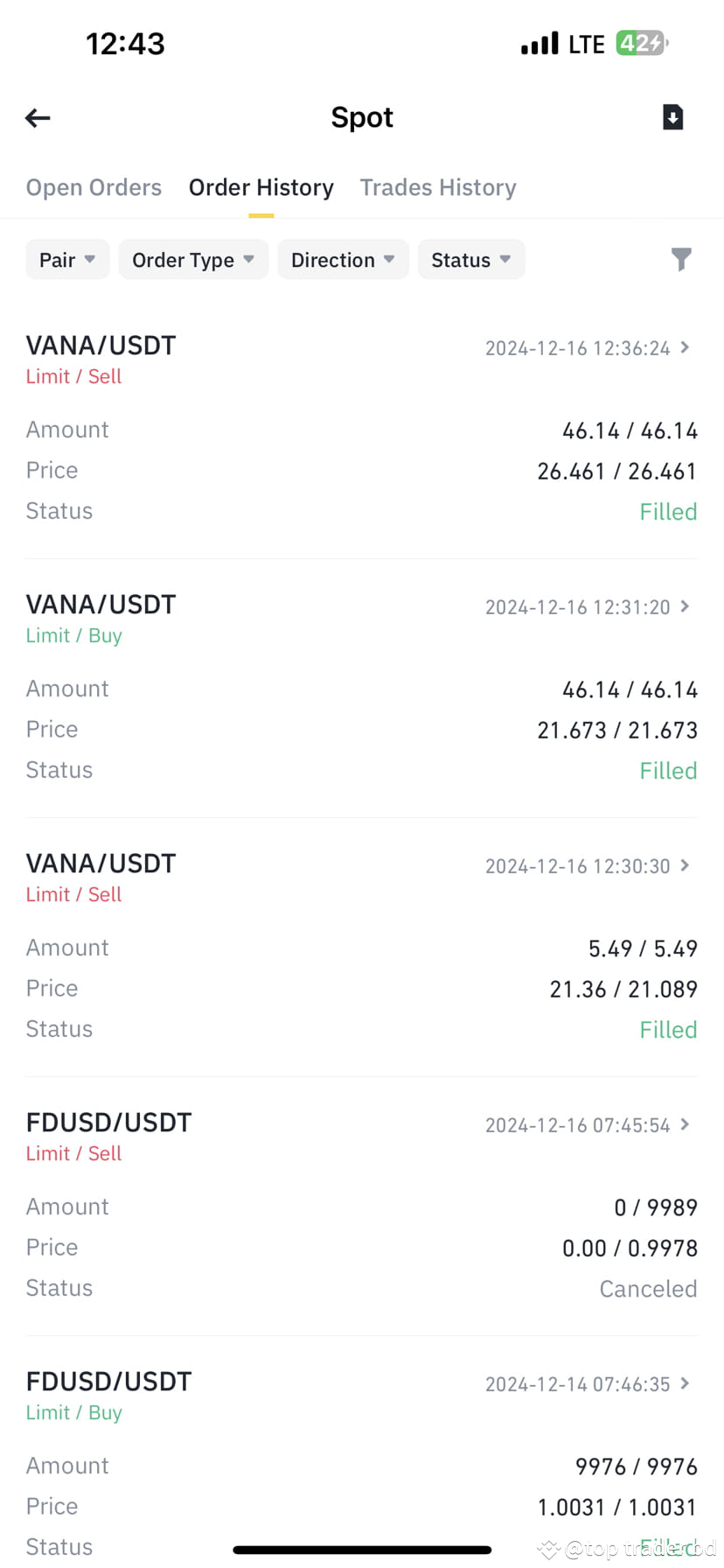 $VANA I just make 300$ with Vana thanks 🙏🥰🥰 | top trader bd on Binance Square