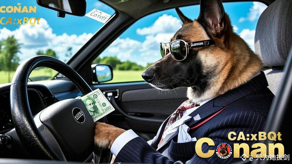 $SLF Legendary Dog Conan arrives with gold, the door to wea | 只为她拔剑 on ...