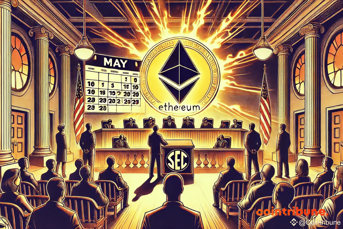 Major SEC decision in May: Ethereum could finally have staking in its ETFs | Cointribune on ...