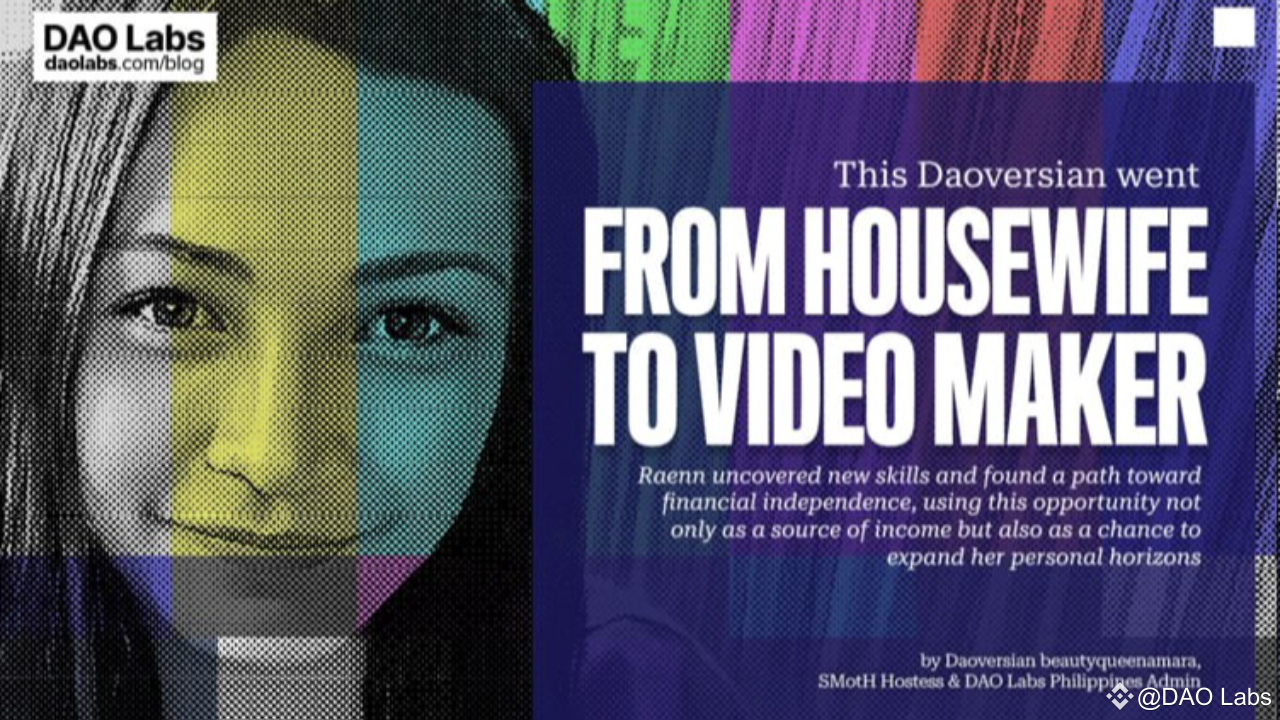 From Housewife to Video Maker: Jonna Mae Sarabia | DAO Labs on Binance ...