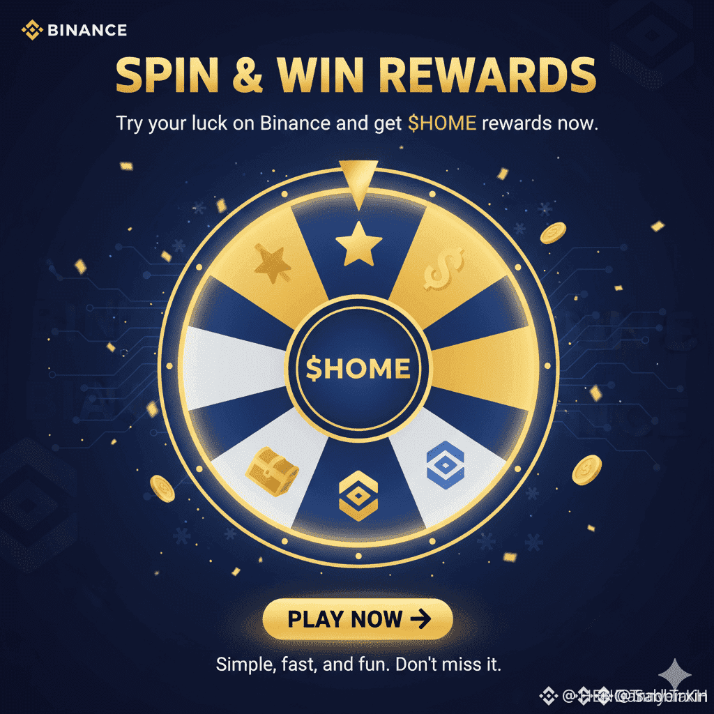 Try your luck now and stand a chance to earn $HOME rewards | Sabbirxin ...