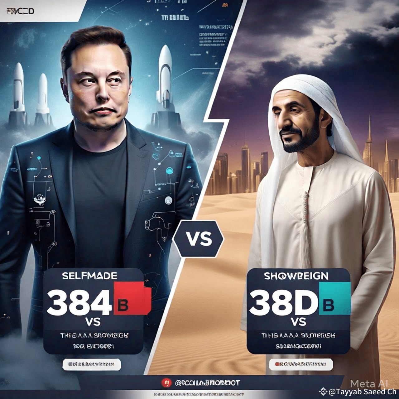 **🚀 "From $0 to $400B vs. Building a $320B Mega-Empire: The | Tayyab Saeed Ch on Binance Square