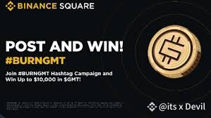 #BURNGMT Binance's new campaign, #GMTBurn, is a high-profile | its x Devil on Binance Square