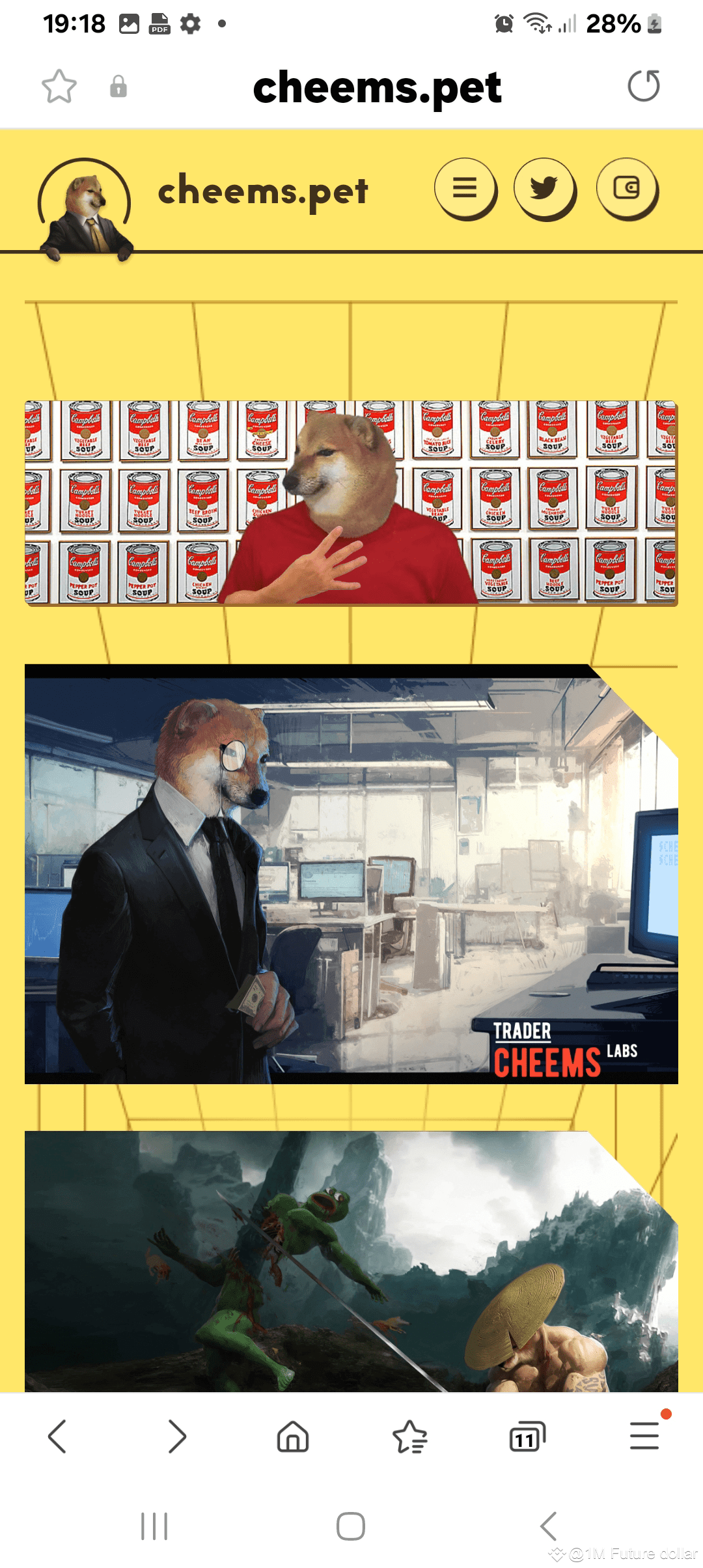 $Cheems ready to make x 1000 don't miss the chance to buy it | 1M ...