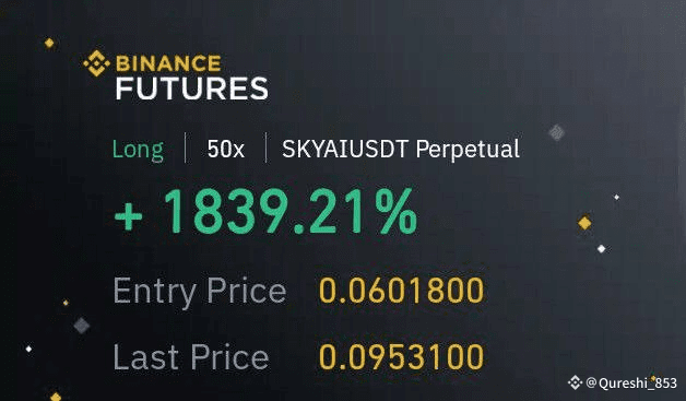 #SKYAI Hold Is Gold 🪙 | Qureshi_853 on Binance Square