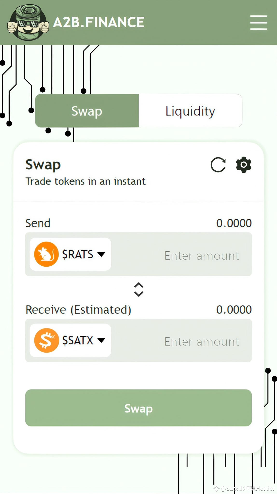 $1000RATS The swap with rats as stable currency is about to | Satx比特聪 ...