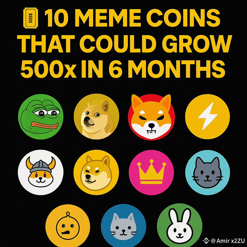 🟡 BINANCE MEME COIN WATCH 🚨 🎟️ 10 Meme Coins That Could G | Amir x2ZU ...
