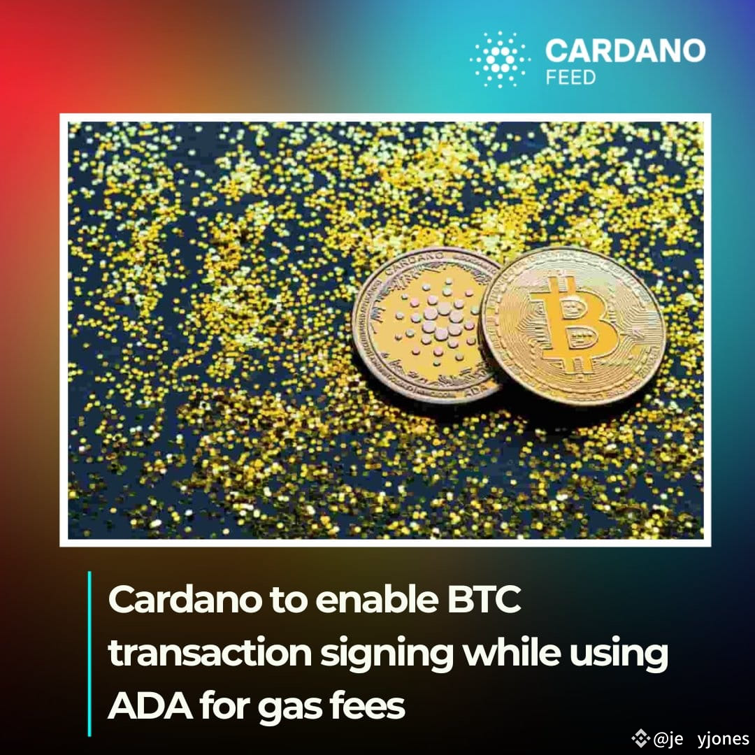 Cardano to enable BTC transaction signing while using ADA fo ...