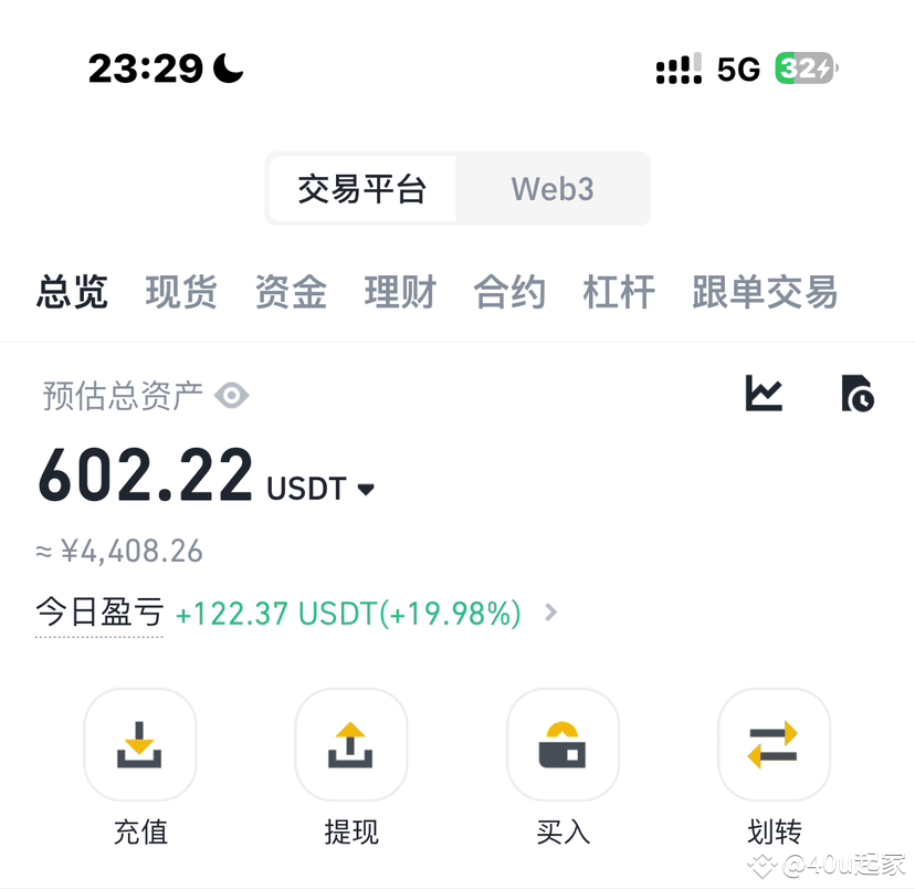 #40u起家 Started with 40u on the second day Currently 602u, a | 40u起家 on ...
