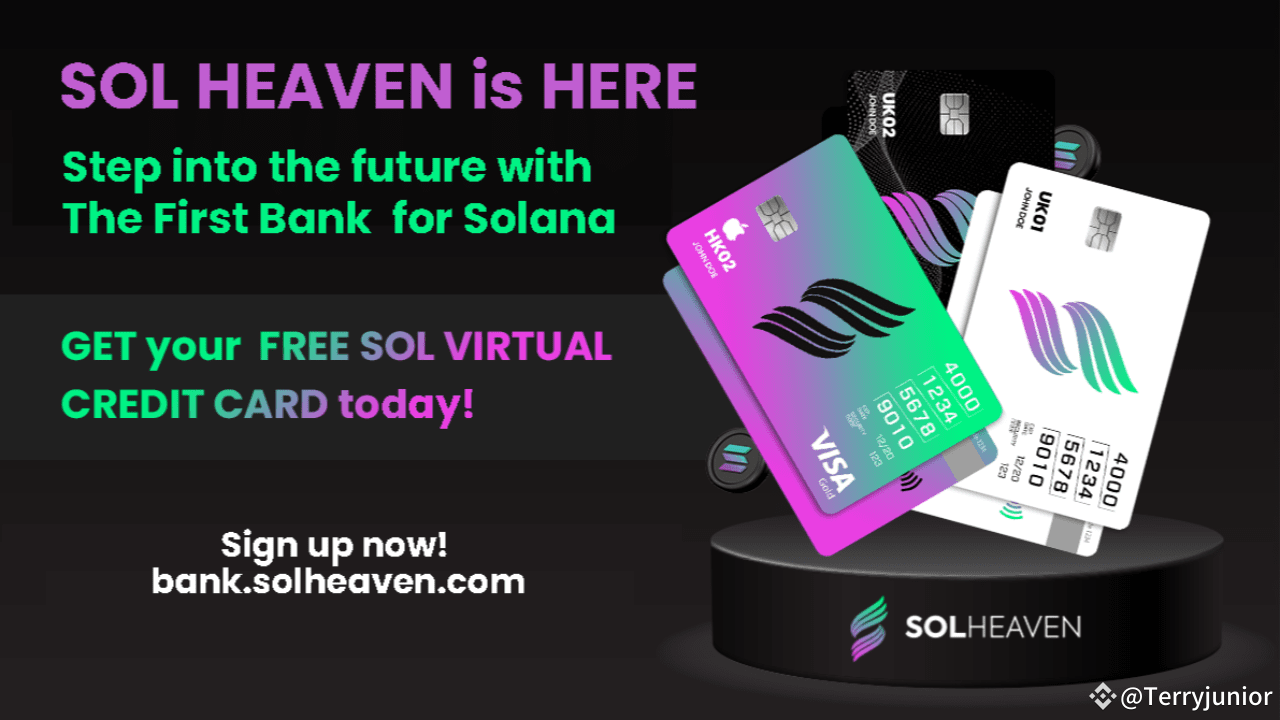 Sol Heaven Partners with GlobiancePay to Launch Solana’s First Crypto Bank & FREE SOL Virtual ...