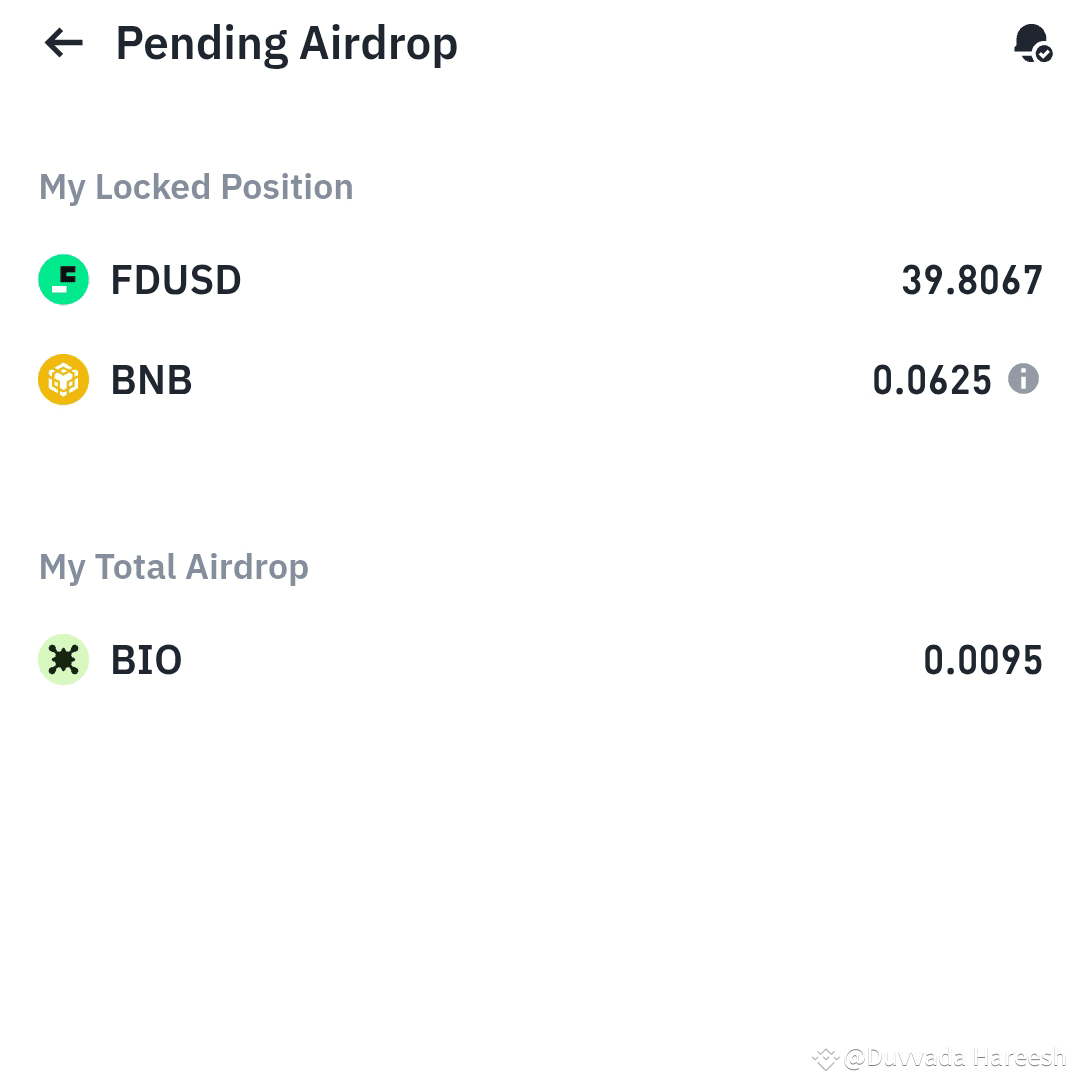 What are your thoughts on BIO Airdrop ?? every 15min releas | Duvvada Hareesh on Binance Square
