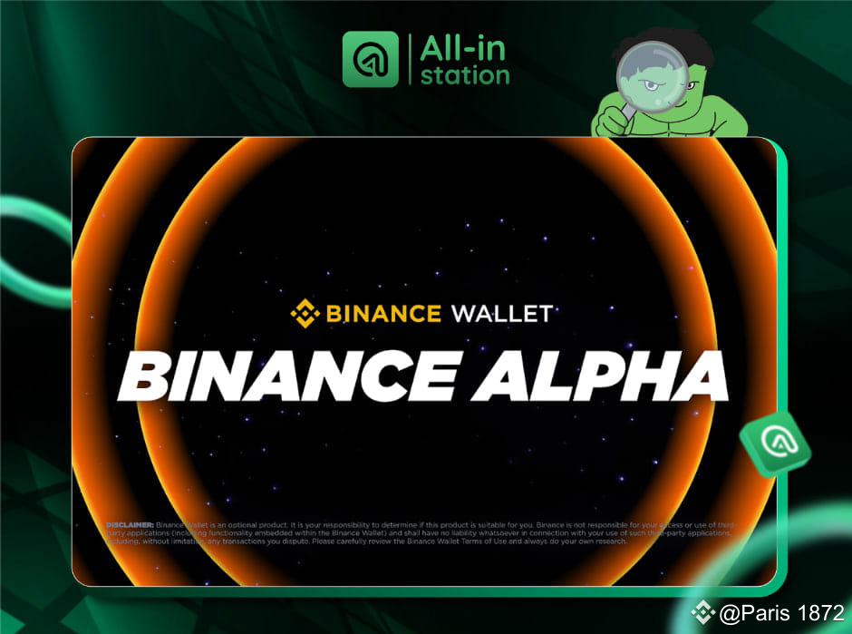 BINANCE ALPHA? OPPORTUNITY FROM POTENTIAL X1000 PROJECTS FRO | Paris 1872 on Binance Square