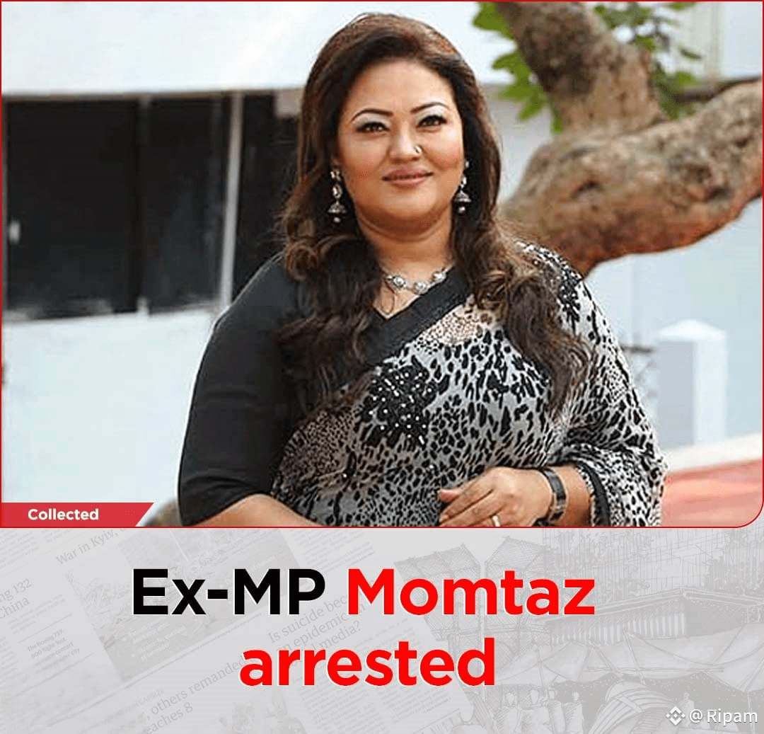 Bangladesh famous Artist Ex-MP Momtaz arrested. Police’s De | Ripam on ...