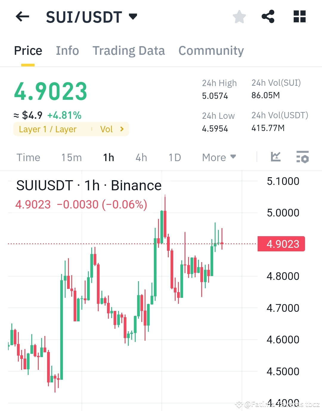 📊 $SUI Token Price Analysis – Binance Trading Alert 🚀 🔹 | john sandry ...