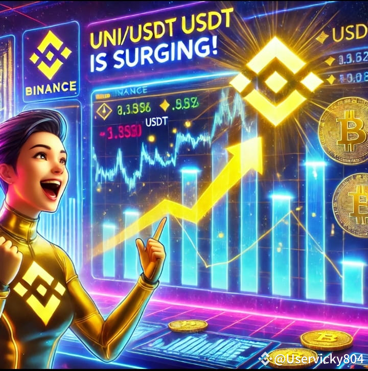 #$UNI 🚀 UNI/USDT Trading is Surging – Don’t Miss Out! 🚀 | Uservicky804 on Binance Square