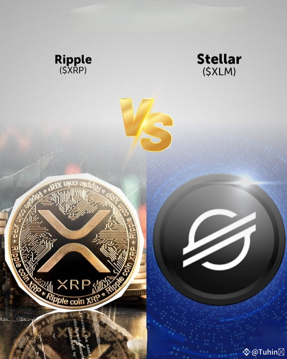 "Ripple vs Stellar: Two Blockchain Giants with Big Futures | Tuhinㅤ on ...