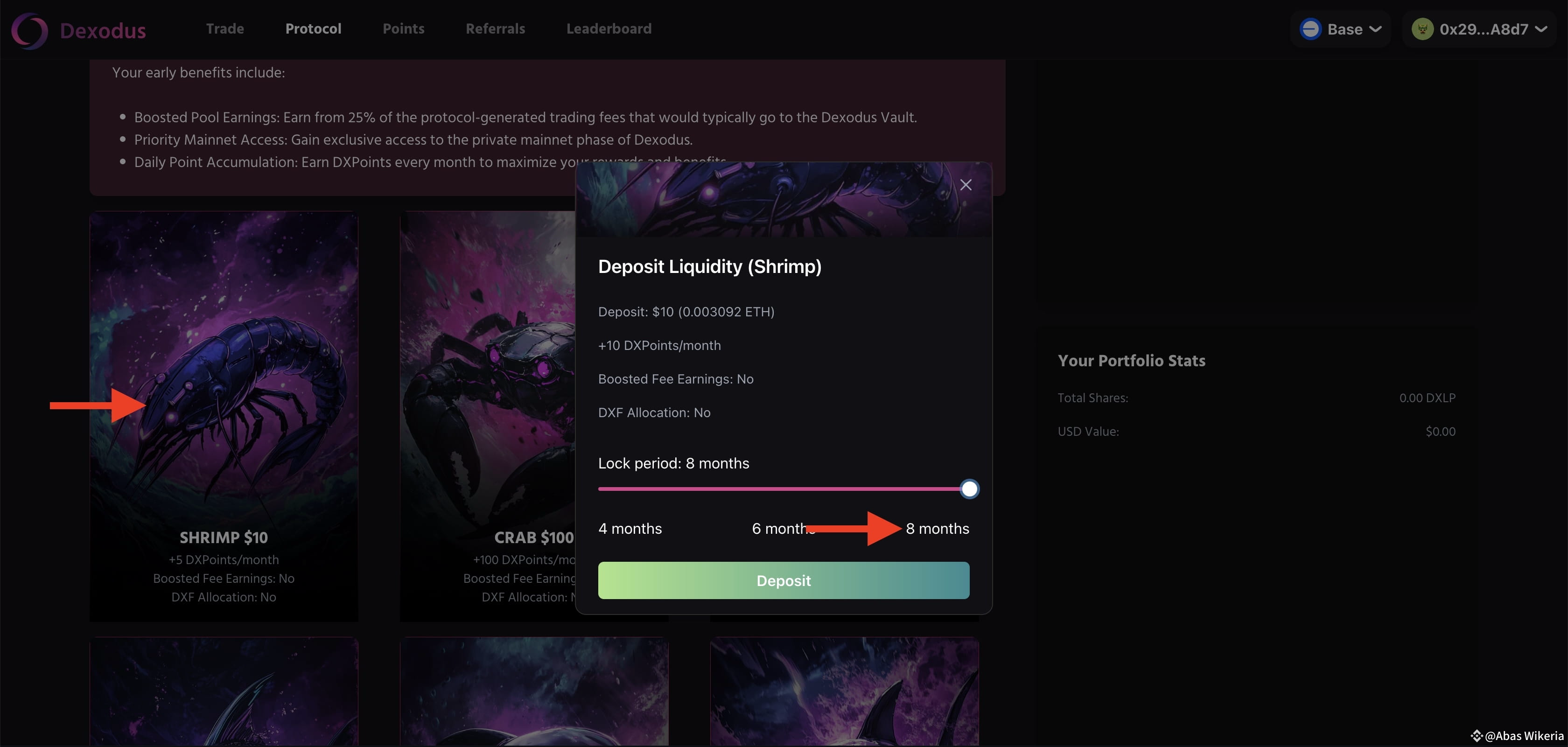 Quickly!! Complete @DexodusFinance Last Interaction Before M | ABAS XBT on Binance Square