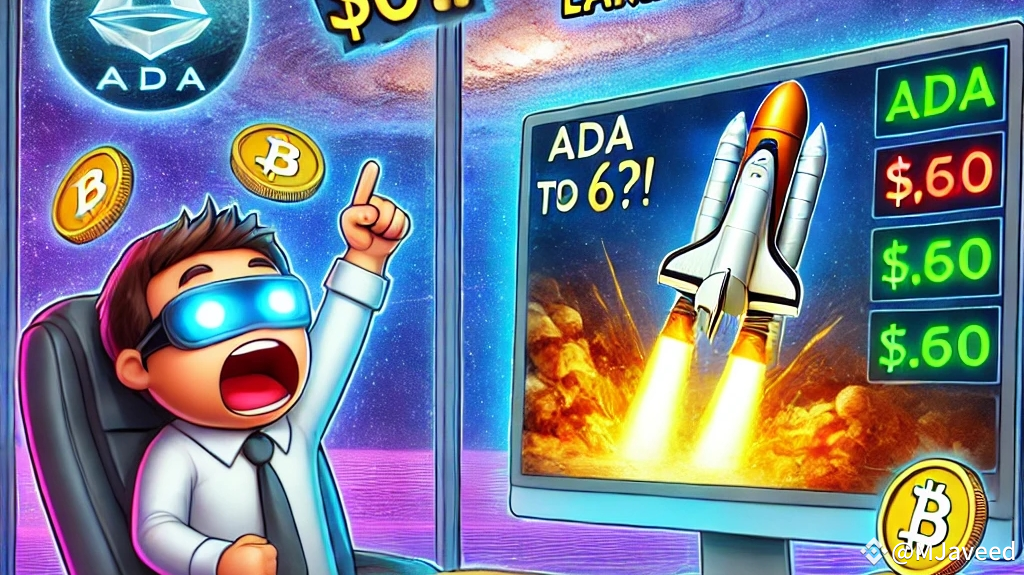 🚀 "ADA to the Moon or Bust: 400% Rally Incoming? (Or Just Another Day ...