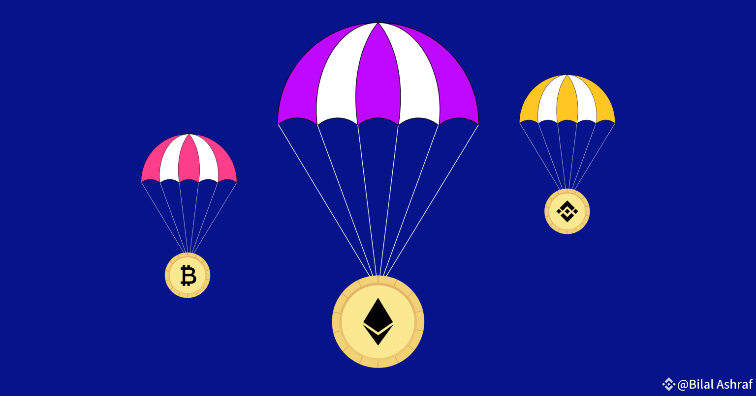 What is an Airdrop? 🚀 An airdrop is a free distribution of | Bitcoin ...