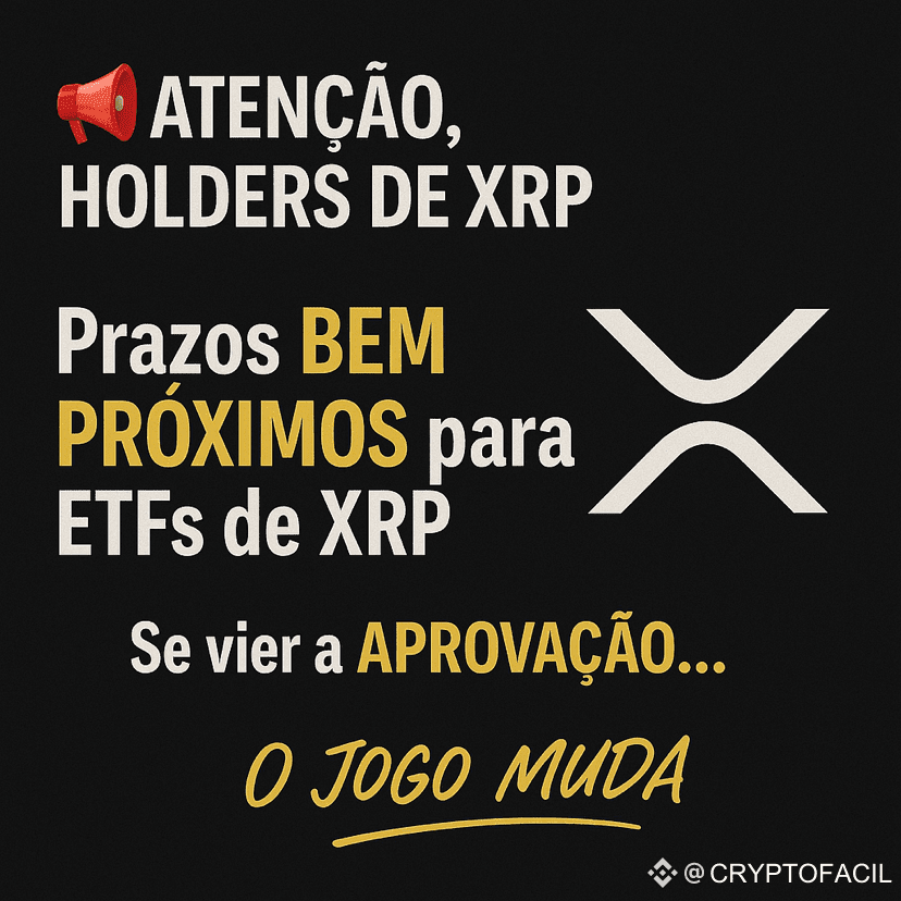 📢 ATTENTION, HOLDERS OF $XRP The race for XRP ETFs is heat ...