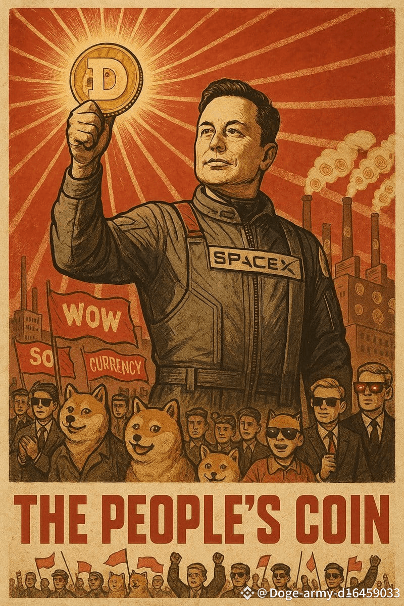 #Dogecoin‬⁩ is the people’s crypto | Doge-army-d16459033 on Binance Square