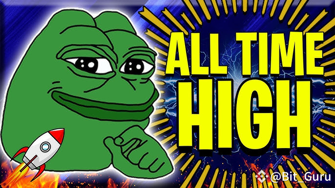 $PEPE ВЗЛЕТАЕТ НА НОВЫЕ ВЫСОТЫ: ДОСТИГ РЕКОРДНОГО МАКСИМУМА В 0,000026 ...