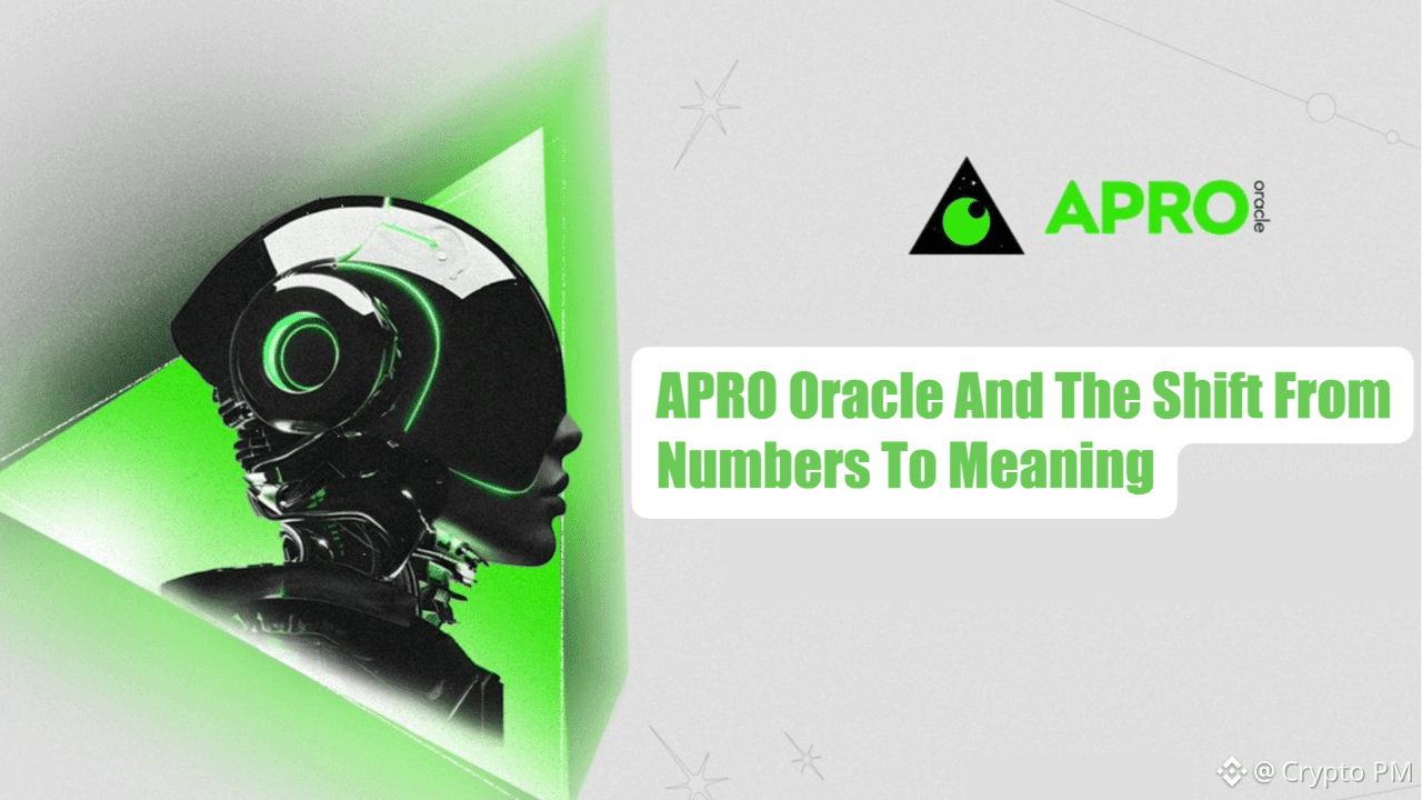 APRO Oracle And The Shift From Numbers To Meaning | Crypto PM on ...