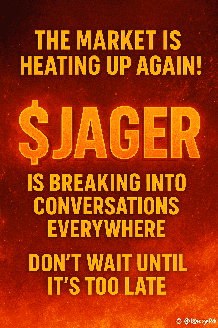 $Jager está subindo Compre a longo prazo agora | Harry 21 no Binance Square