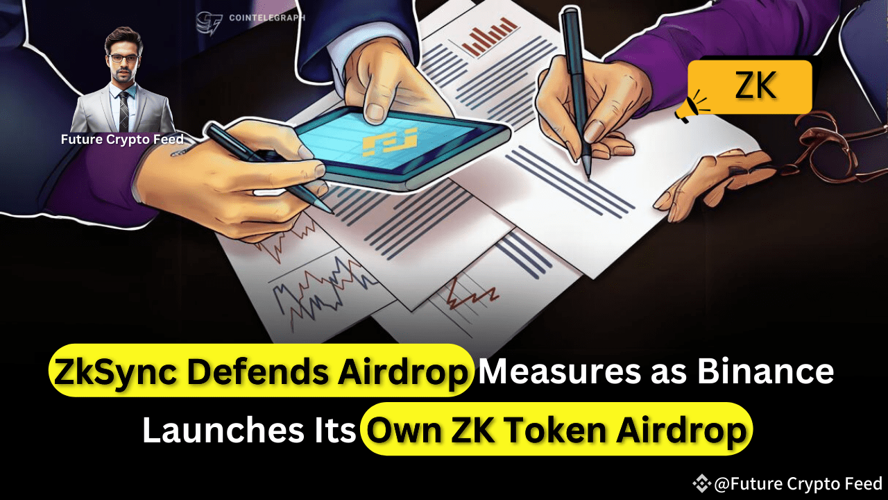 ZkSync Defends Airdrop Measures as Binance Launches Its Own ZK Token Airdrop | Future Crypto ...