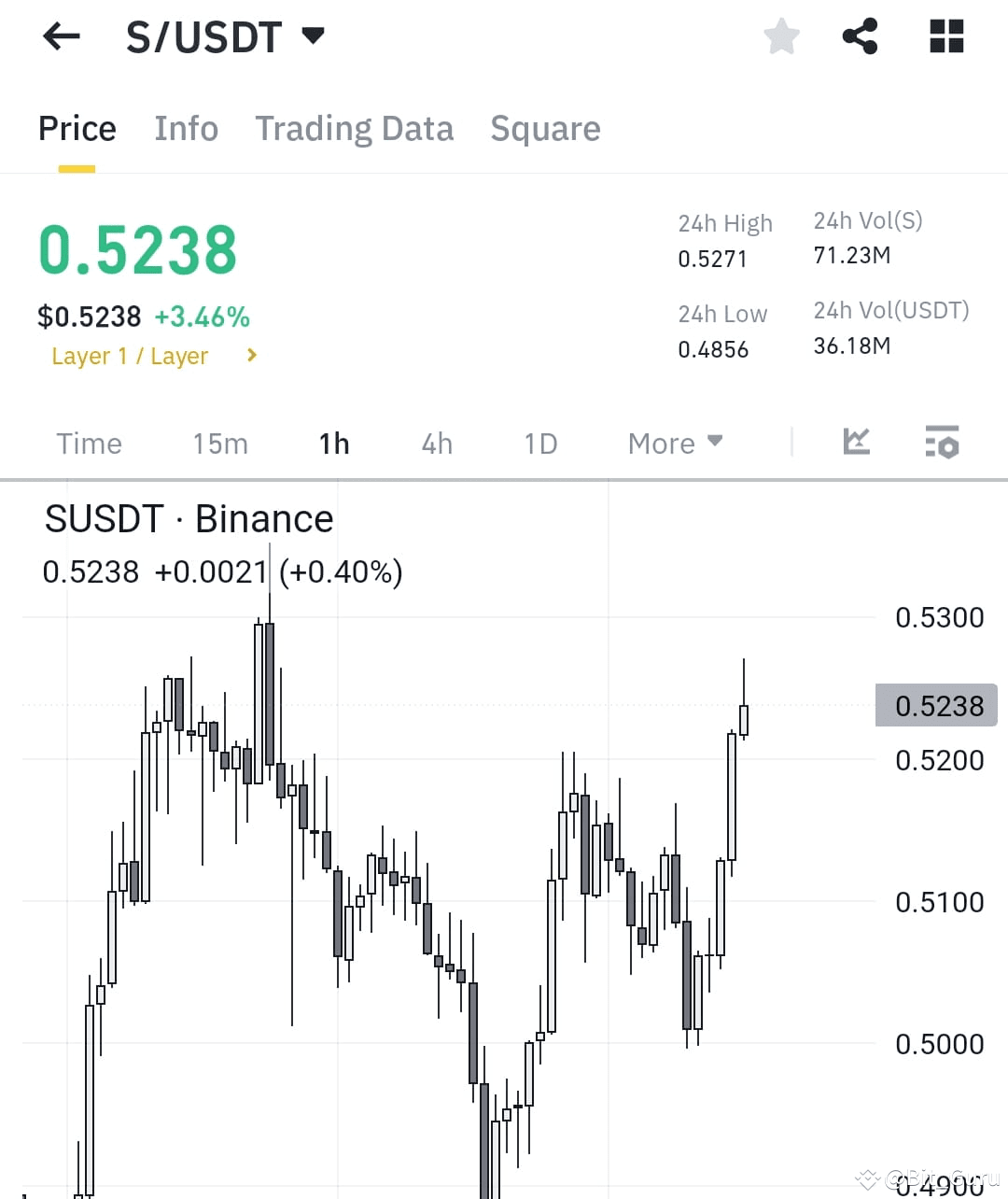 $S – Steady Climb with Bullish Vibes! 💹🔥 S is on the mov | Bit_Guru on Binance Square