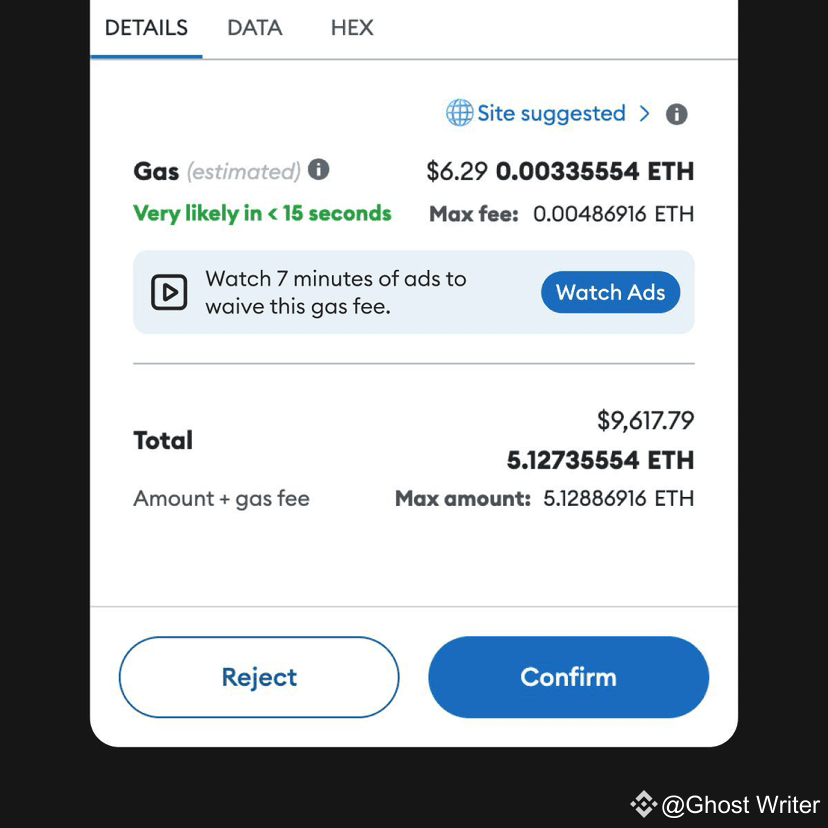 👀 MEME: What if we watched ads instead of paying gas fees | Ghost ...