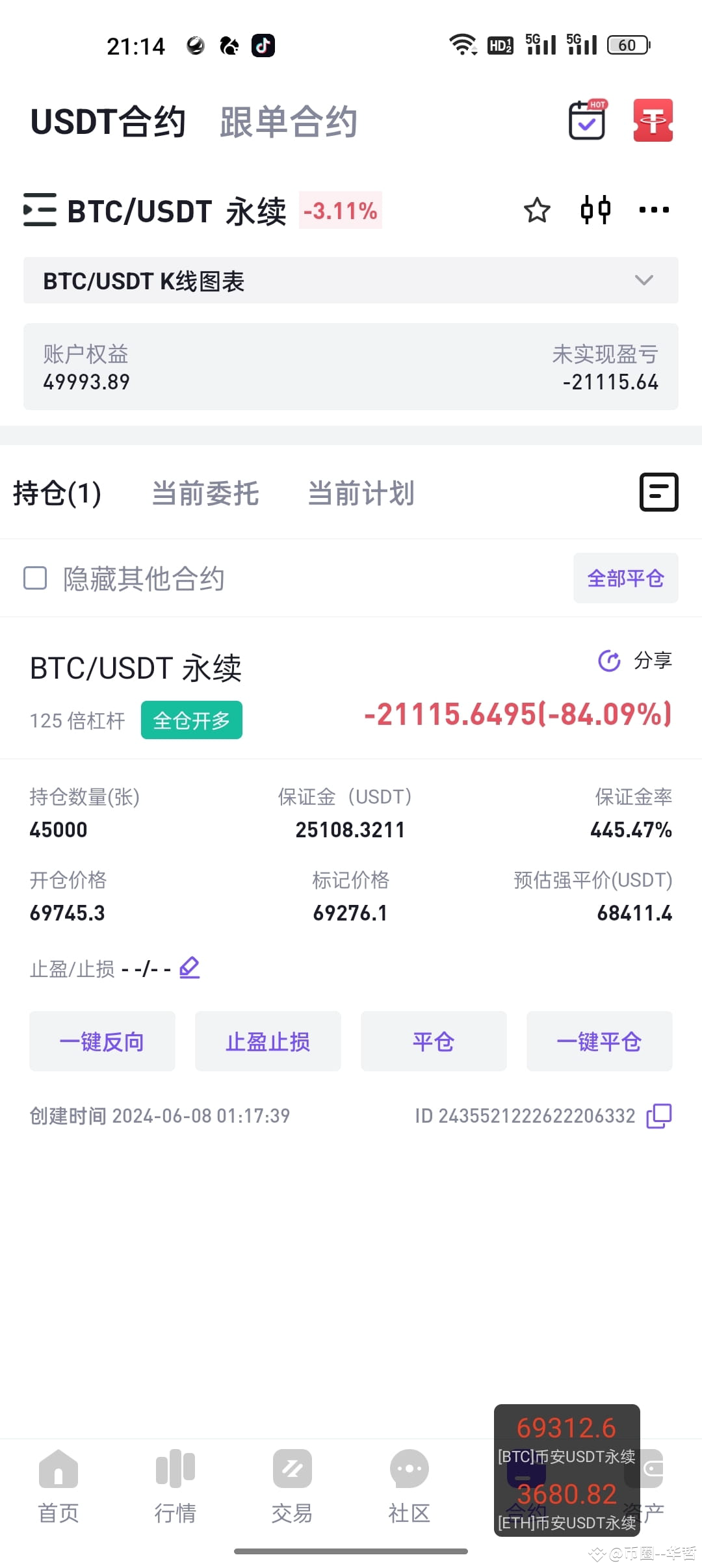 #BTC I’m feeling numb over the weekend, and I’m so overwhe | 肖一南南 on ...