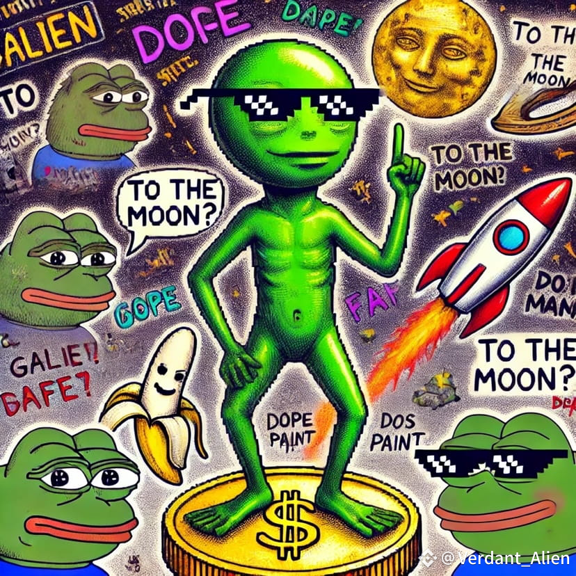 doge? ☠️ pepe? zzz banana? slipped GAlien? green dumb p | Verdant_Alien ...