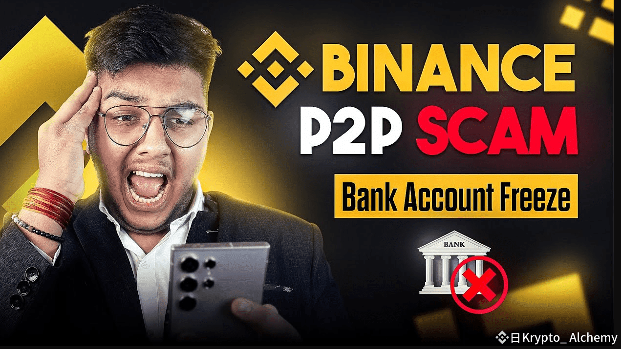 🚨 Scam Alert on Binance P2P! 🚨 New scam alert! Some sneak | Krypto_ Alchemy on Binance Square