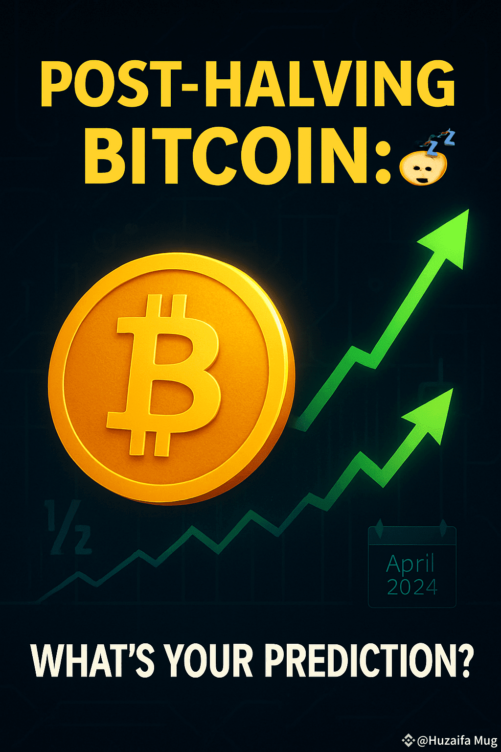 🟡 Bitcoin Halving Is DONE... Now What? 🤔🚀 With the 2024 | Huzaifa Mug ...