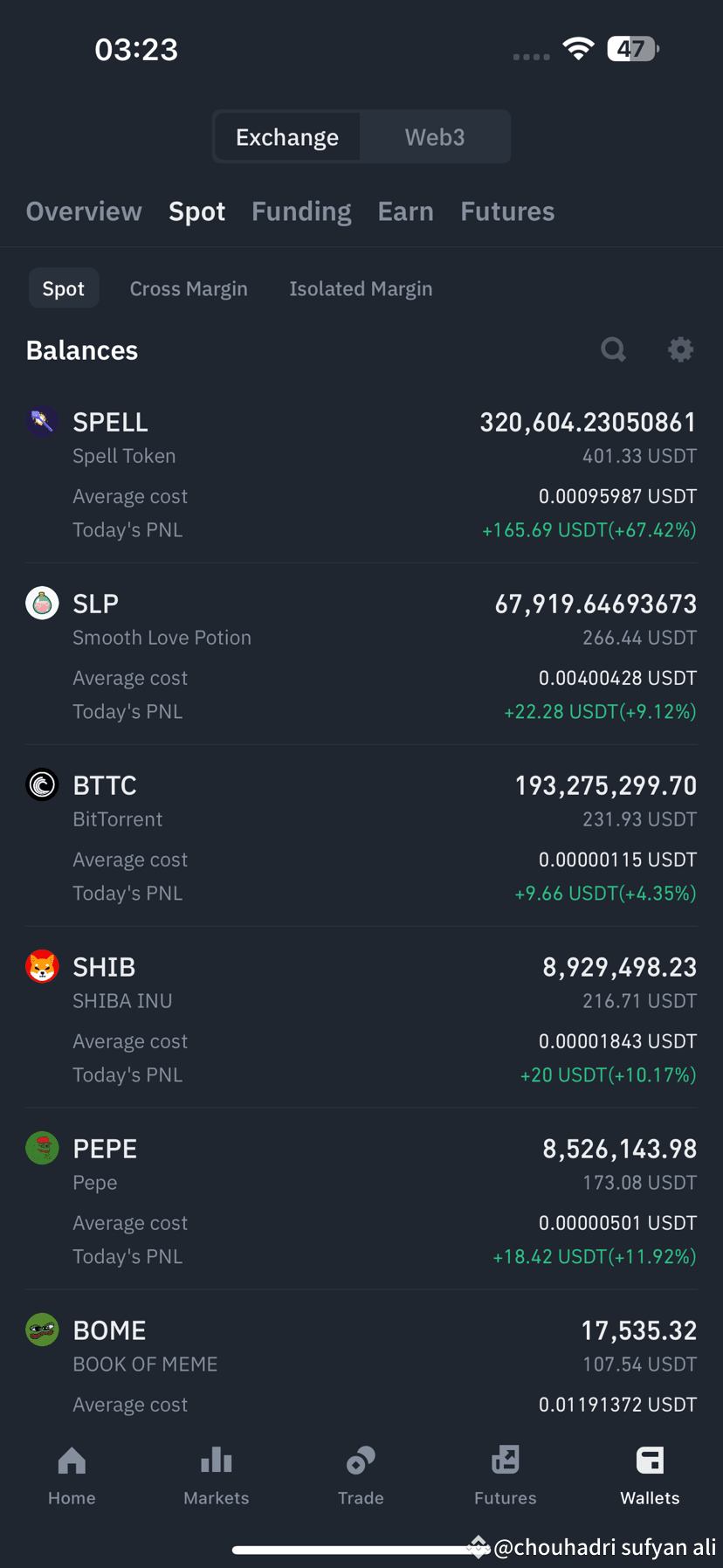 $SPELL ☺️🥂 | chouhadri sufyan ali on Binance Square