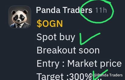 $OGN is finally pumping as I predicted 14 hours ago that a b | Panda ...
