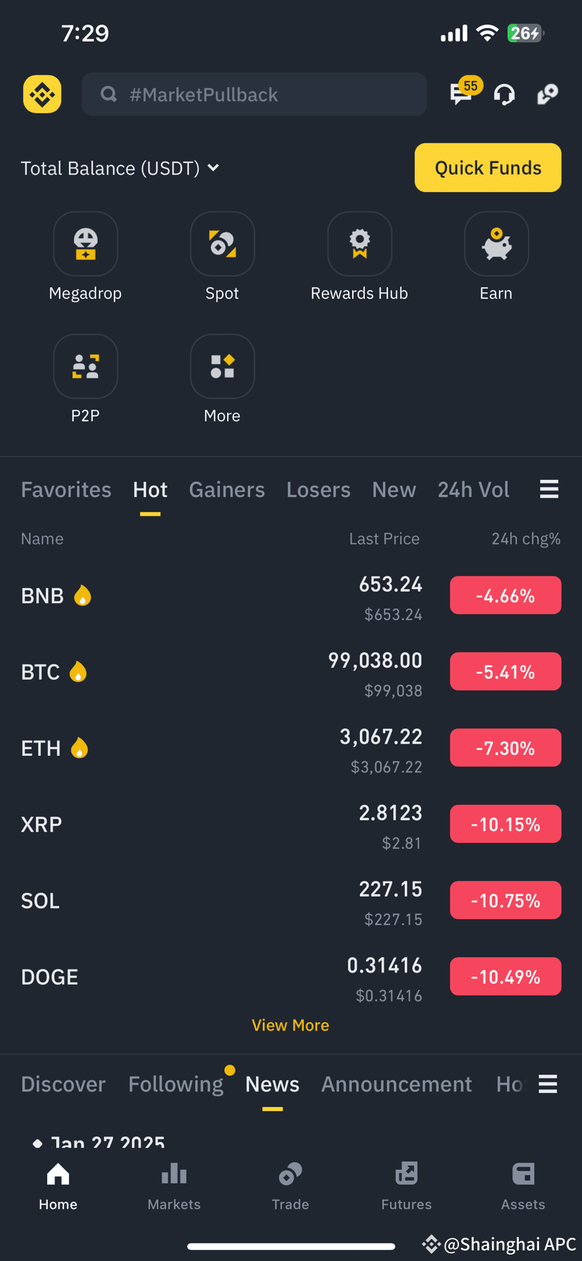 Bad sign gonna coming in February it’s warning from W. Buffe | Shainghai APC on Binance Square