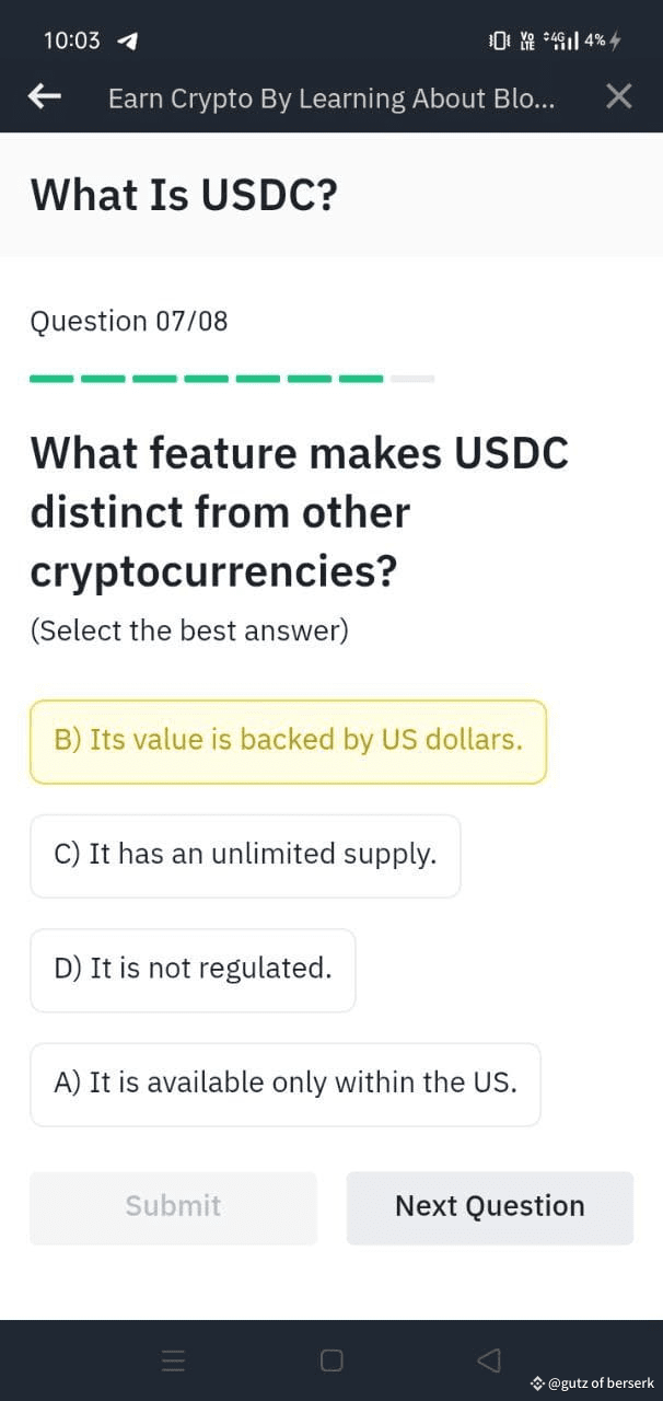 BINANCE LEARN AND EARN 🎁📢 EARN $USDC ️HERE ANSWERS OF | gutz of berserk on Binance Square