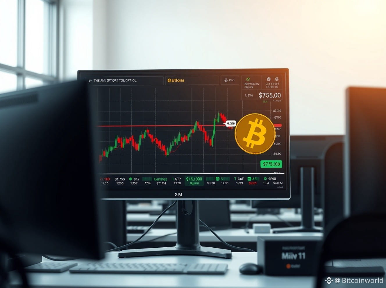 Bitcoin Options Analysis Reveals Critical $75K Gamma Wall, Signaling ...