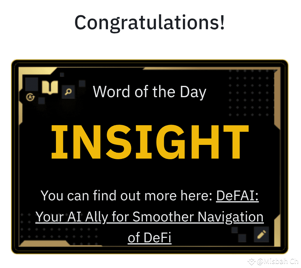 Word of tha day 5th May.... INSIGHT. PROGRAM. DIGITAL. $USDT | Misbah Ch on Binance Square